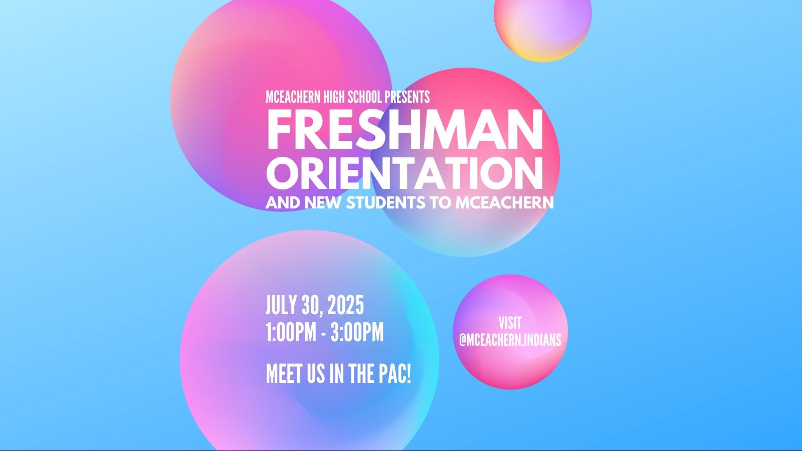Freshman Orientation